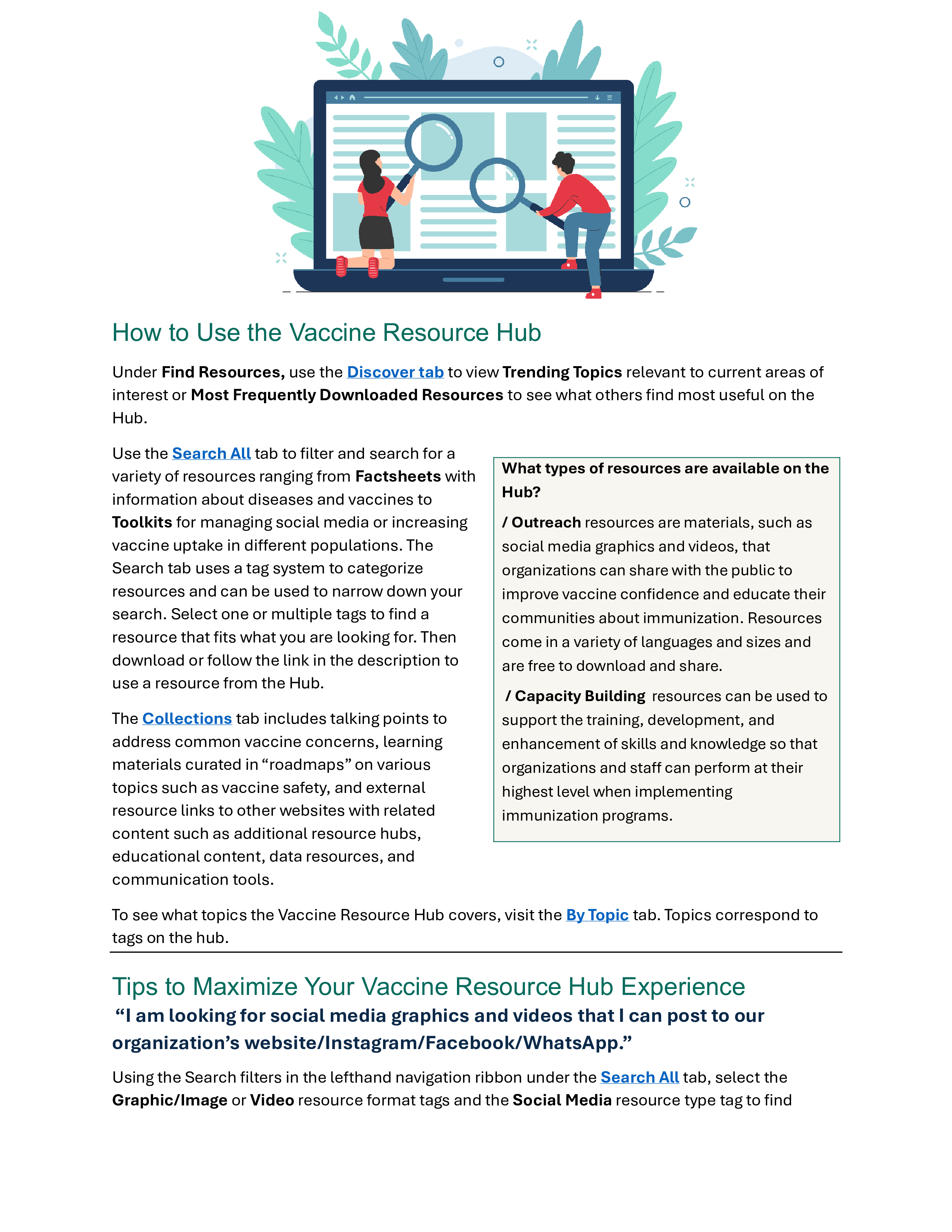 Home Vaccine Resource Hub